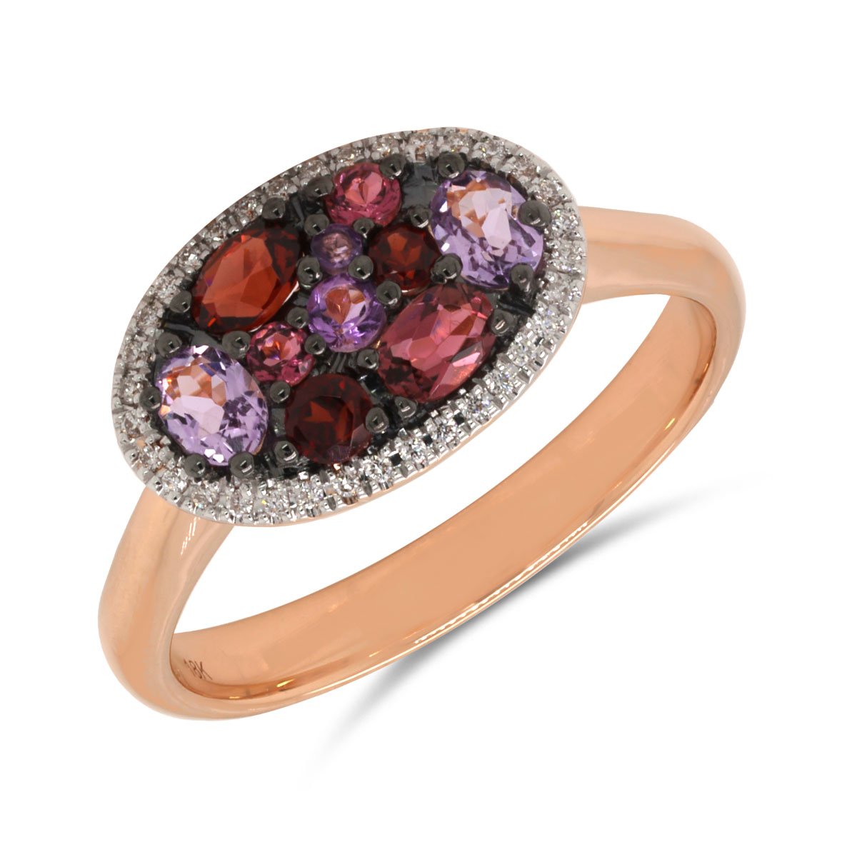 Diamond / Mix Gems Ring – Sonara Budha